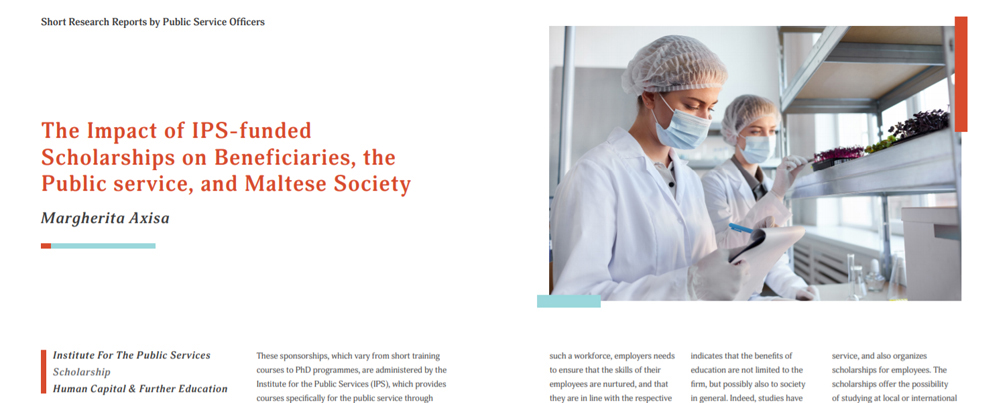 Launch of a research journal by the Institute for Public Services